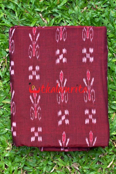 Maroon Pasapali and Kadha (Fabric)